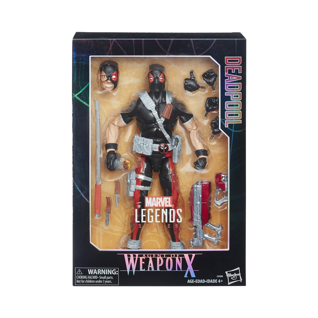 Marvel Legends Agent of Weapon X Deadpool 12-Inch Action Figure ...