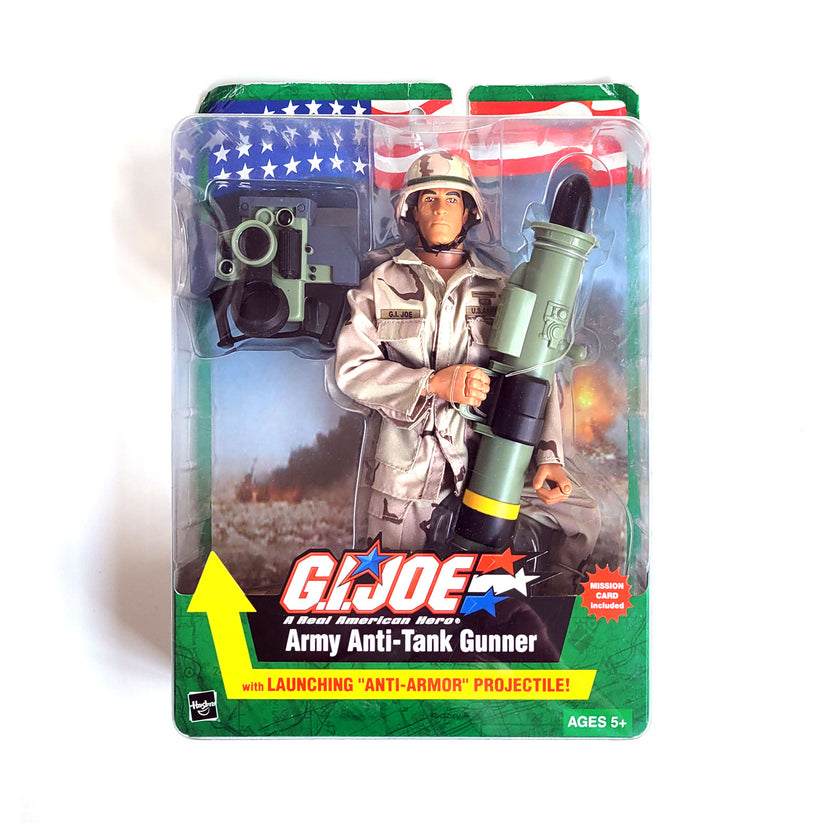 G.I. Joe Army Anti-Tank Gunner (Hispanic) 12-Inch Action Figure ...