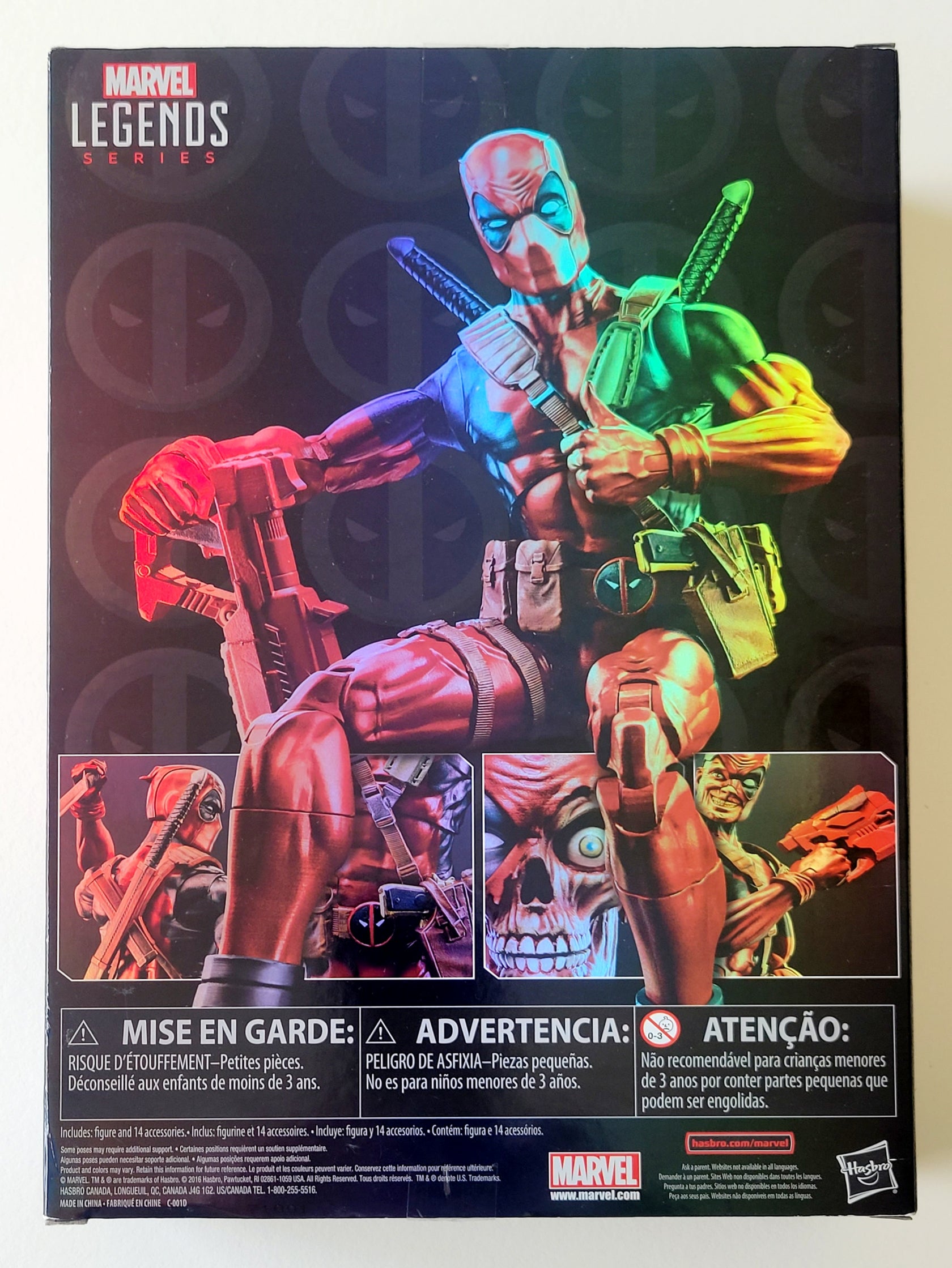 Marvel Legends Deadpool 12-Inch Action Figure – Action Figures and ...