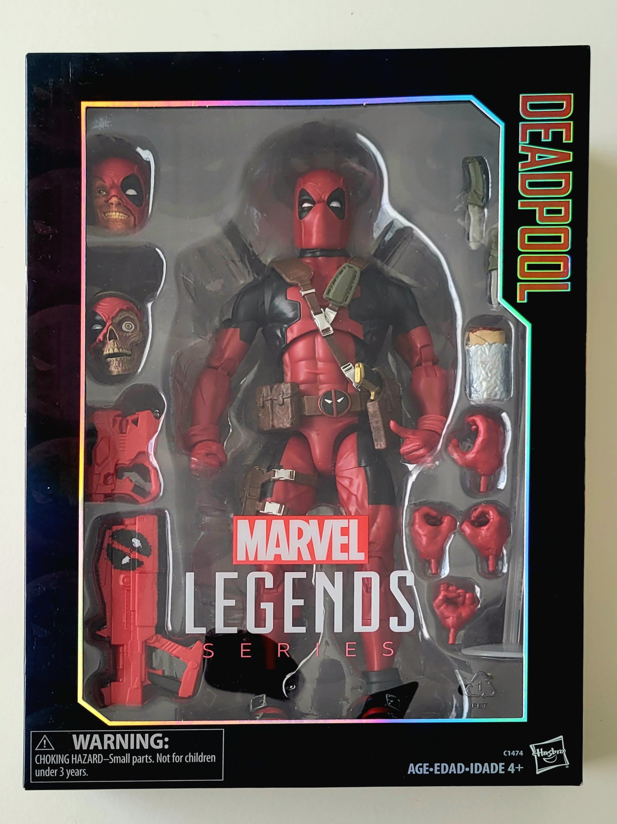 Marvel Legends Deadpool 12-Inch Action Figure – Action Figures and ...