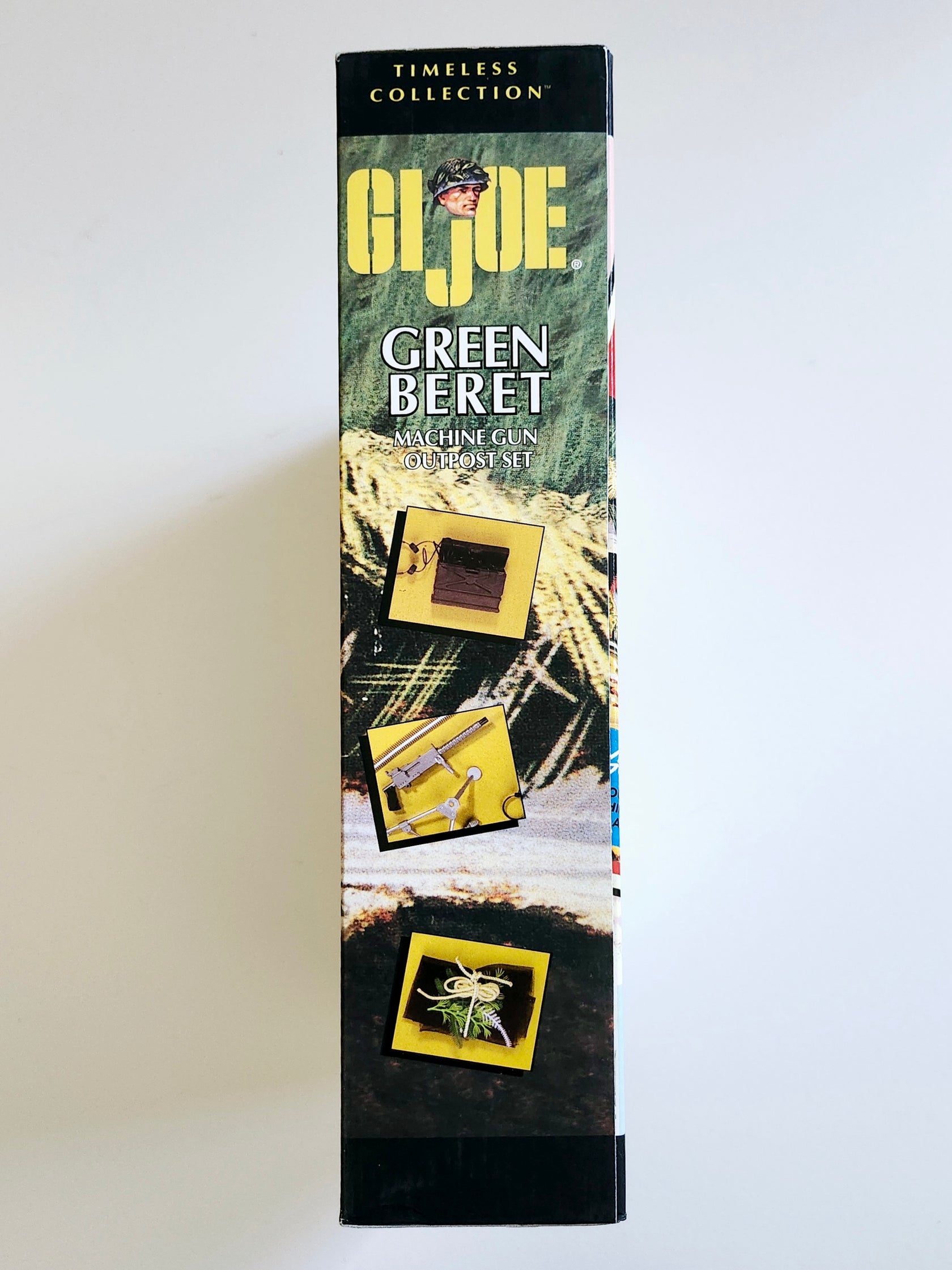 G.I. Joe Timeless Collection Green Beret Machine Gun Outpost 12-Inch A ...