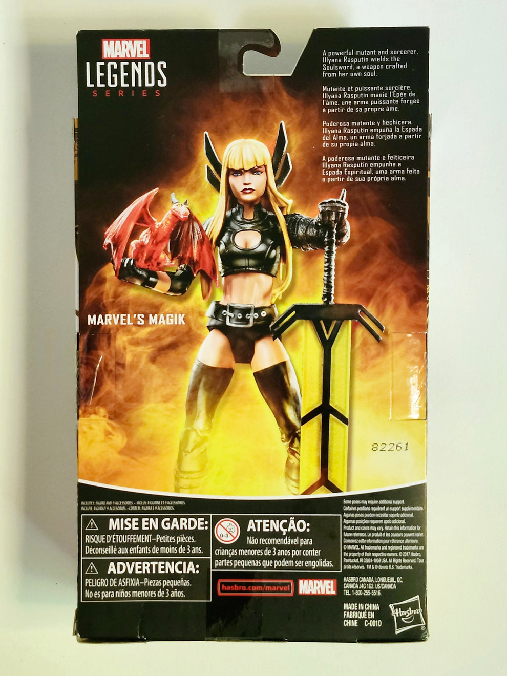 Marvel Legends Exclusive Marvel's Magik 6-Inch Action Figure – Action ...