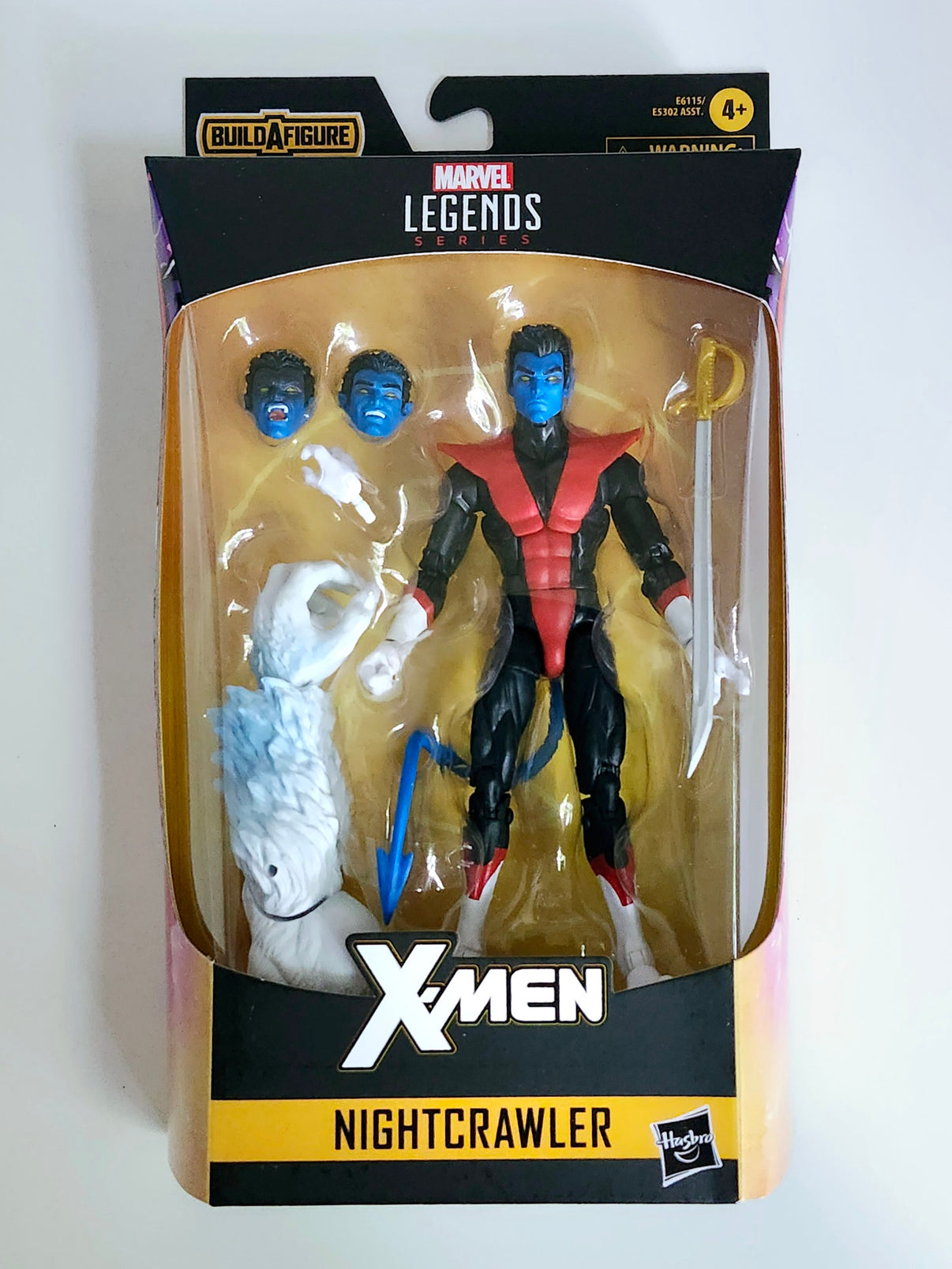 Marvel Legends Wendigo Series Nightcrawler 6-Inch Action Figure ...
