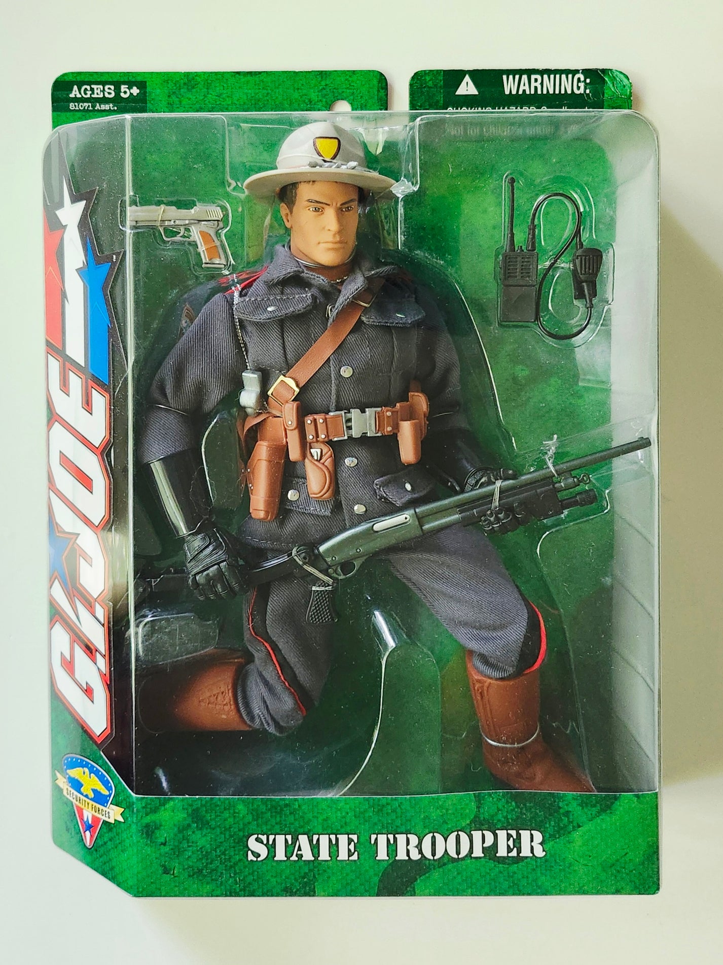 G.I. Joe State Trooper (Caucasian) 12-Inch Action Figure – Action ...