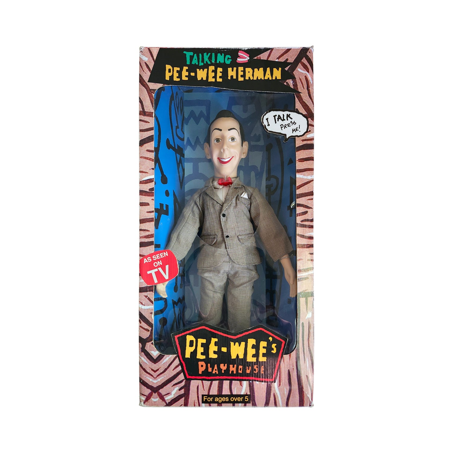 Pee-Wee's Playhouse Talking Pee-Wee Herman 16-Inch Doll (2000) – Action ...