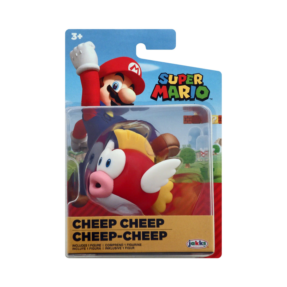 Cheep Cheep 2.5-Inch Figure from Super Mario Wave 20 – Action Figures ...