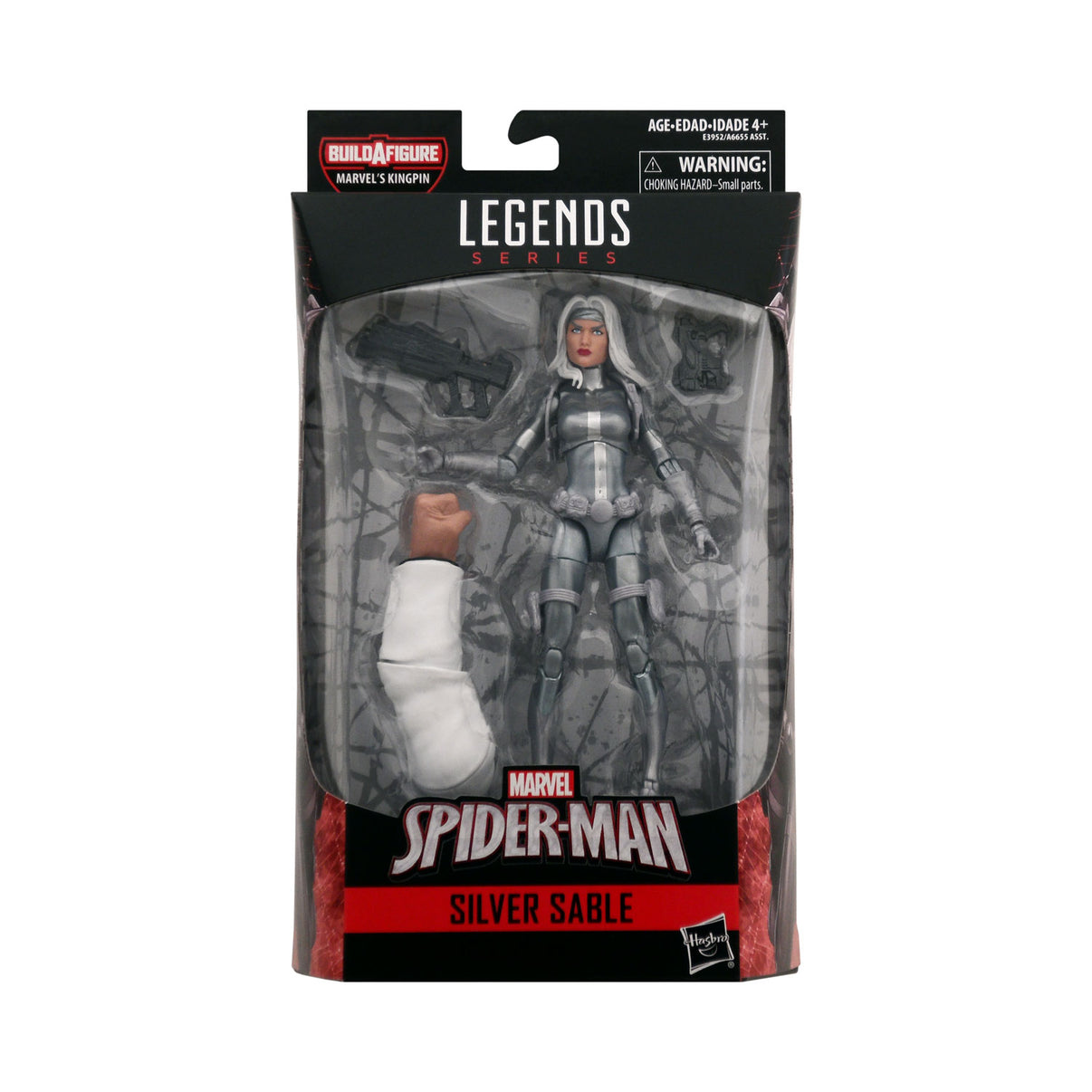 Marvel Legends Marvel's Kingpin Series Silver Sable – Action Figures ...