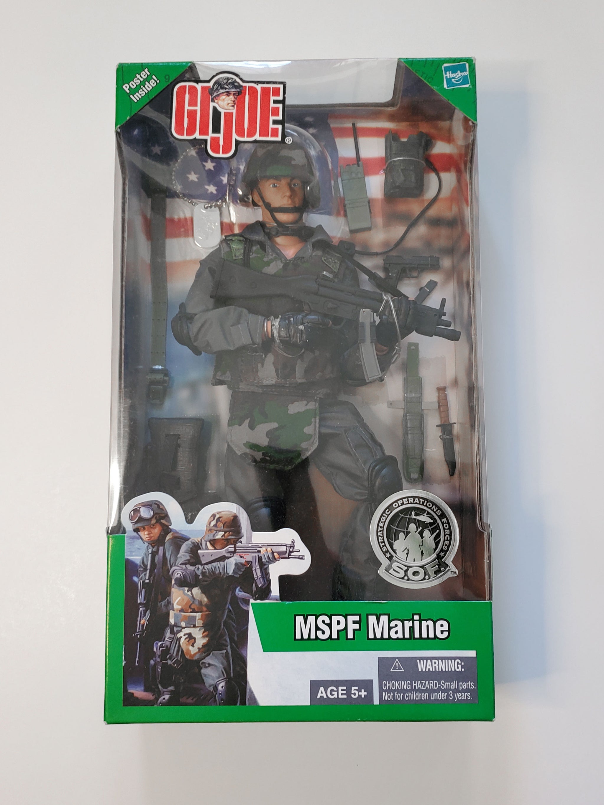 G.I. Joe MSPF Marine (Caucasian) 12-Inch Action Figure – Action Figures ...