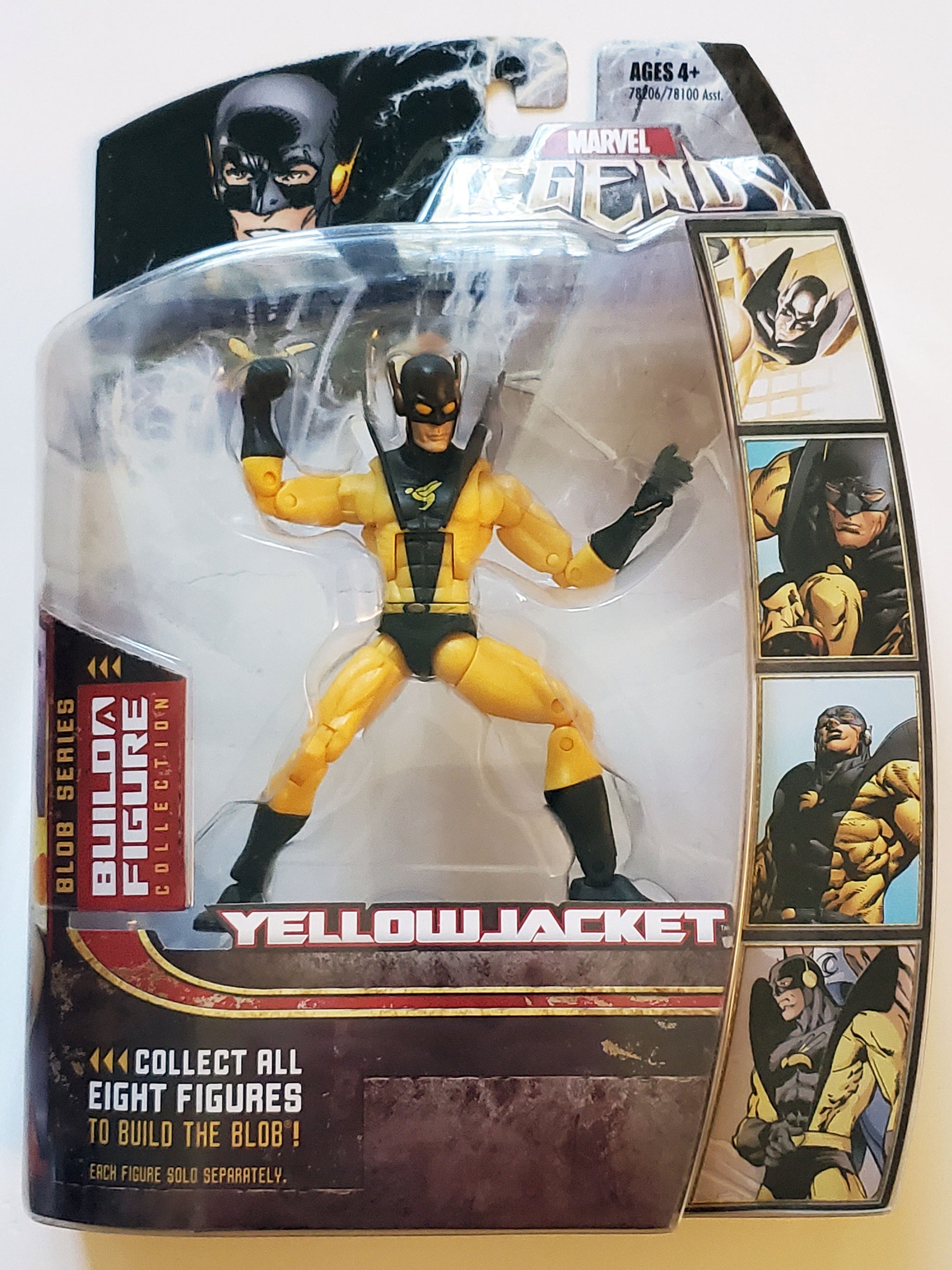 Marvel Legends Blob Series Yellowjacket (Gold Variant) 6-Inch Action F ...
