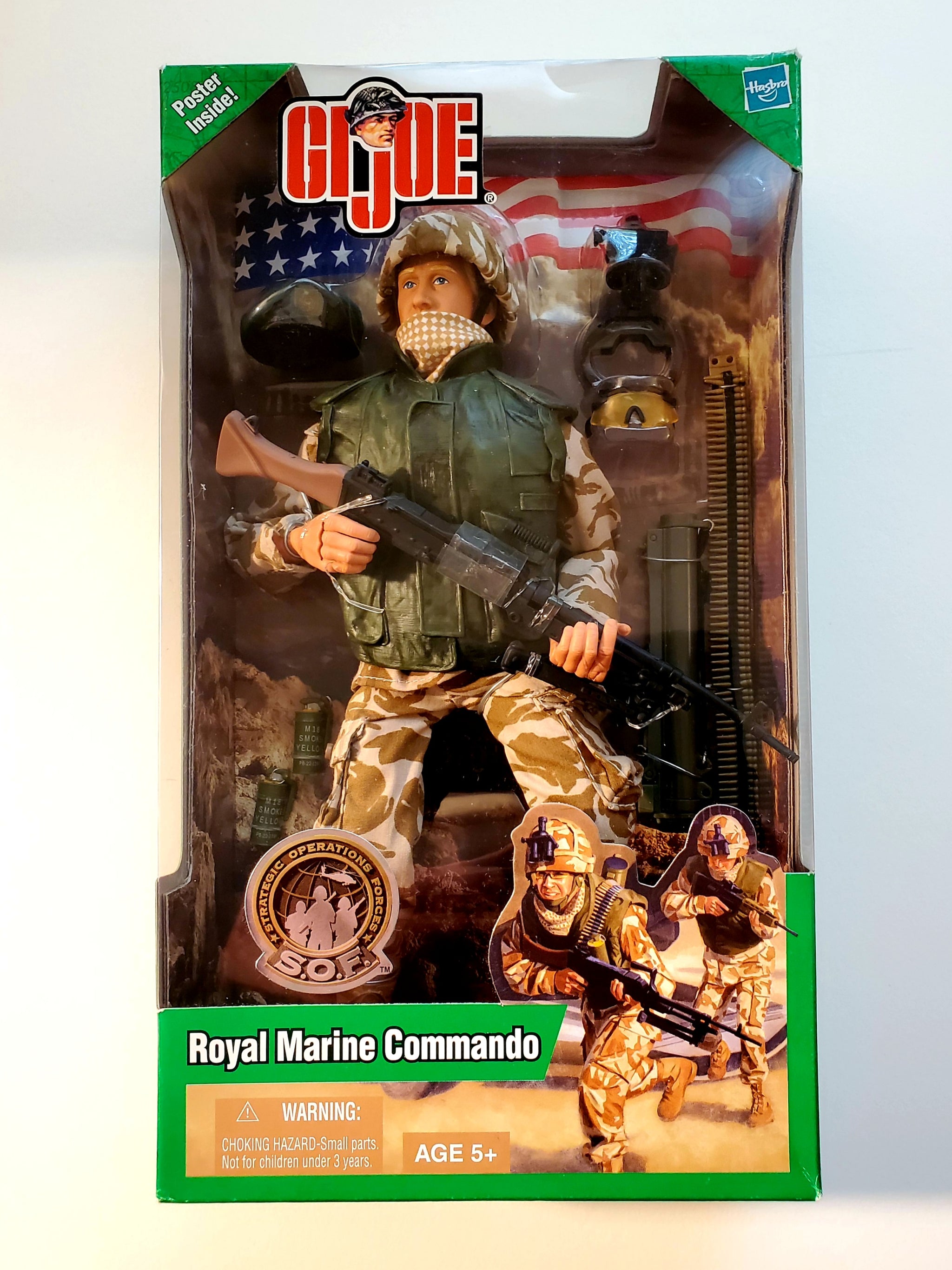 G.I. Joe Strategic Operations Forces Royal Marine Commando 12-Inch Act ...