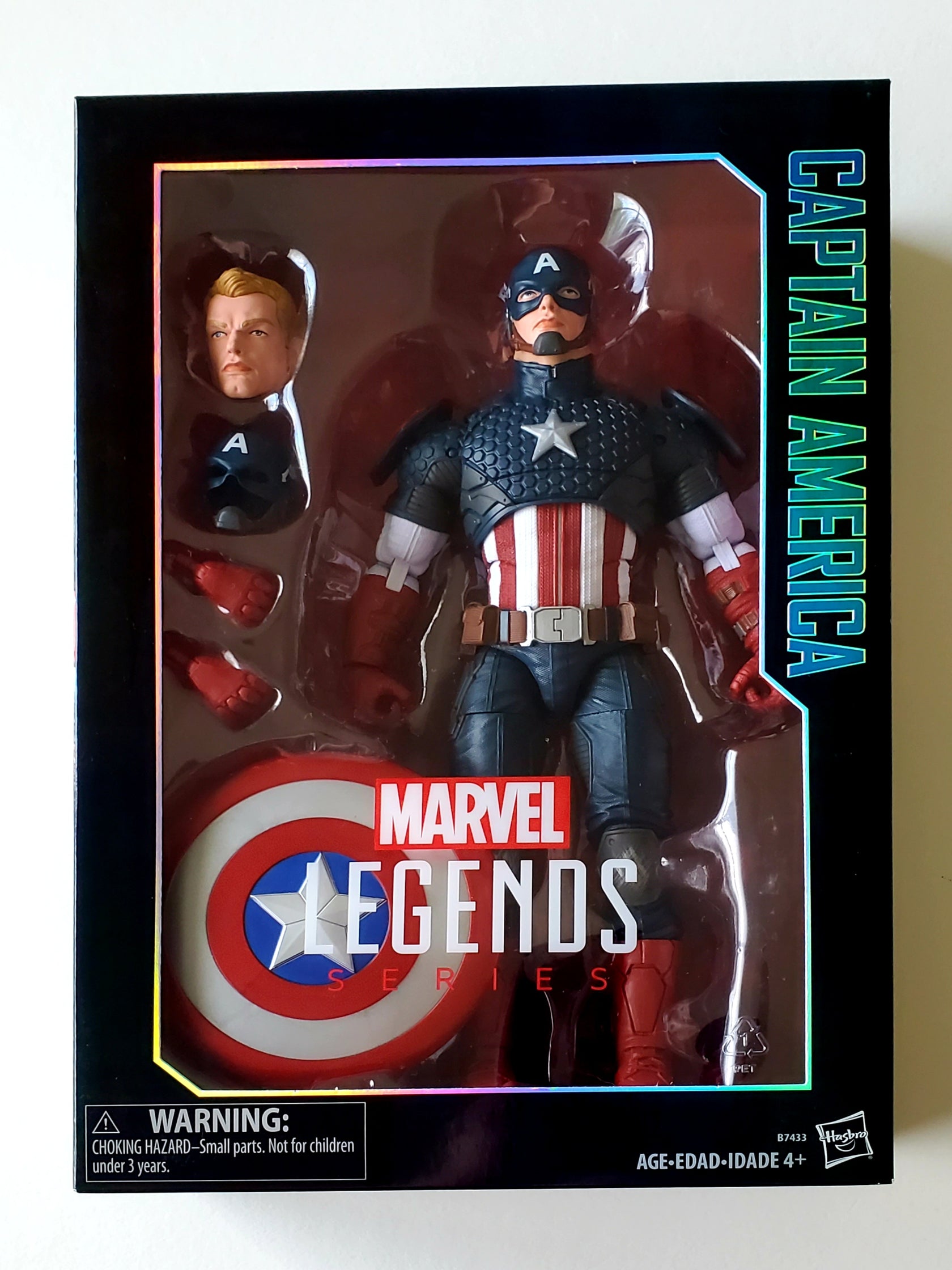 Marvel Legends Captain America 12-Inch Action Figure – Action Figures ...
