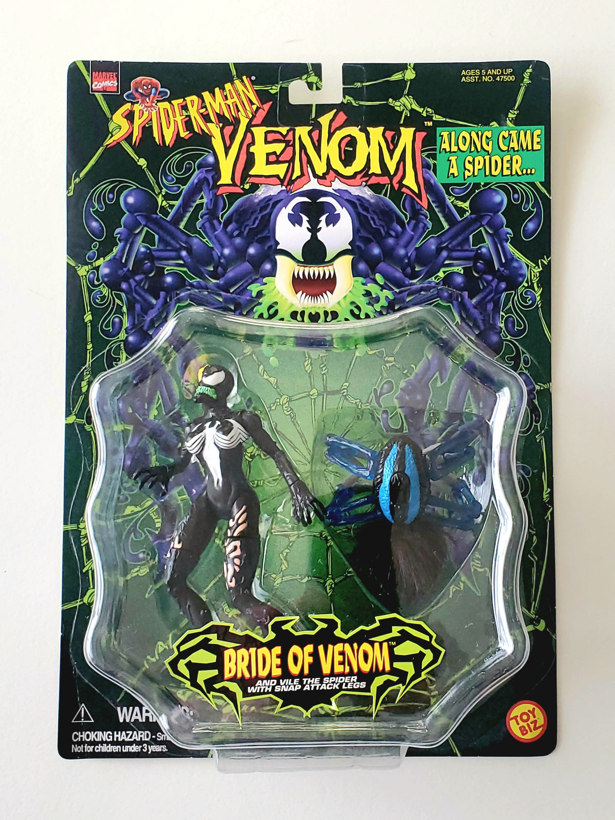 Spider-Man/Venom: Along Came A Spider... Bride of Venom Action Figure ...