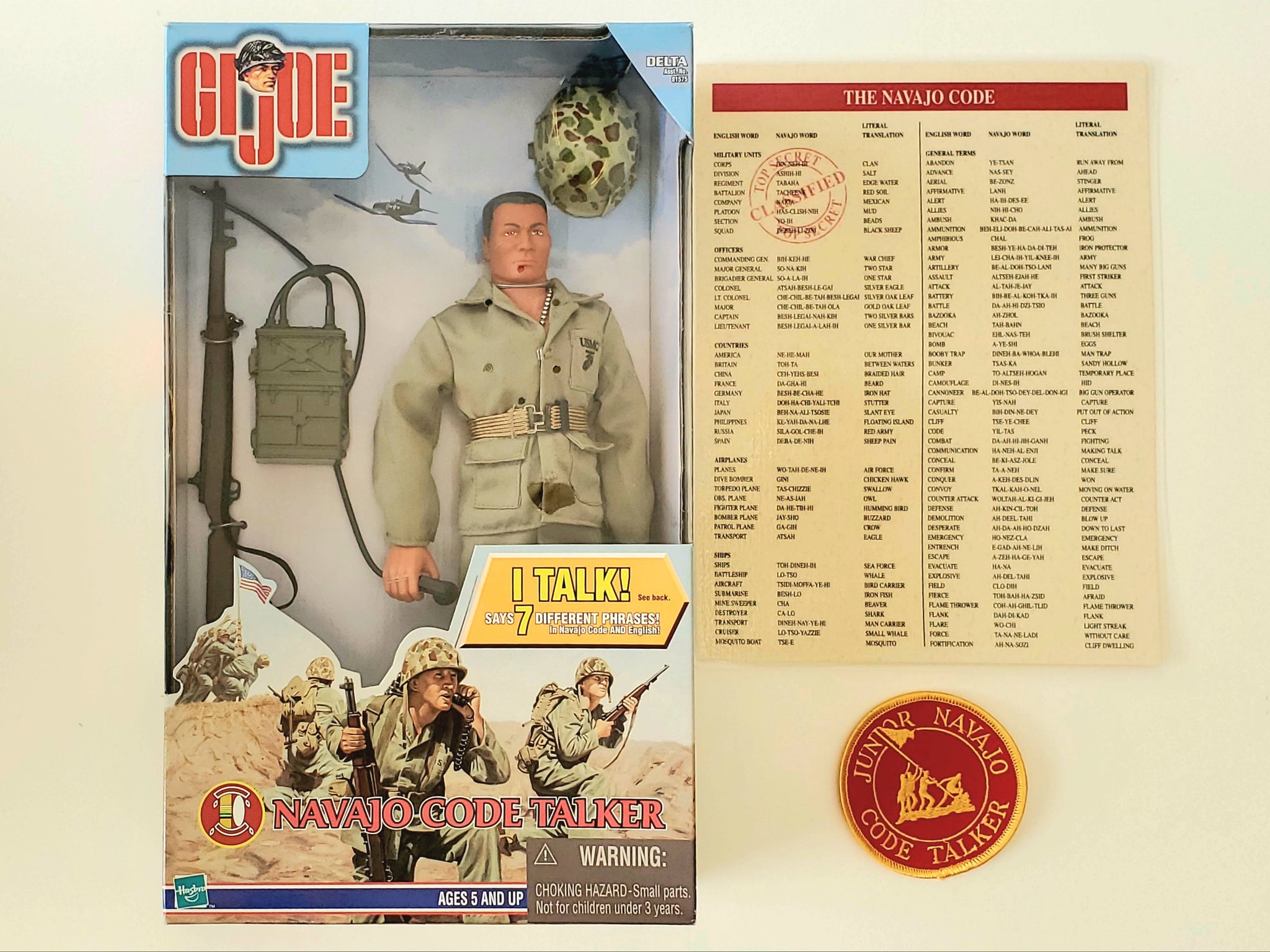 G.I. Joe Navajo Code Talker 12-Inch Action Figure – Action Figures and ...
