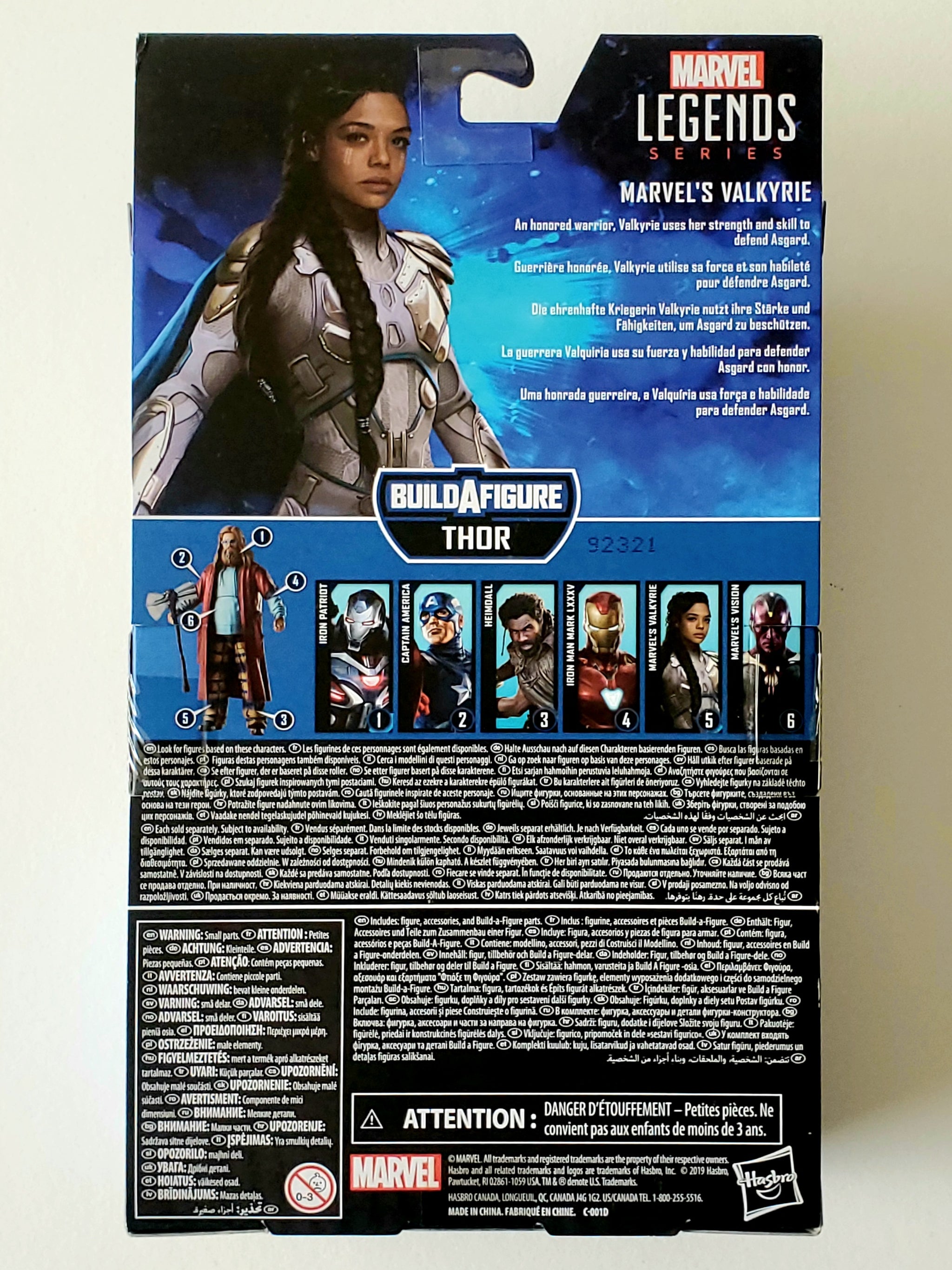 Marvel Legends Thor Series Valkyrie 6-Inch Action Figure – Action ...