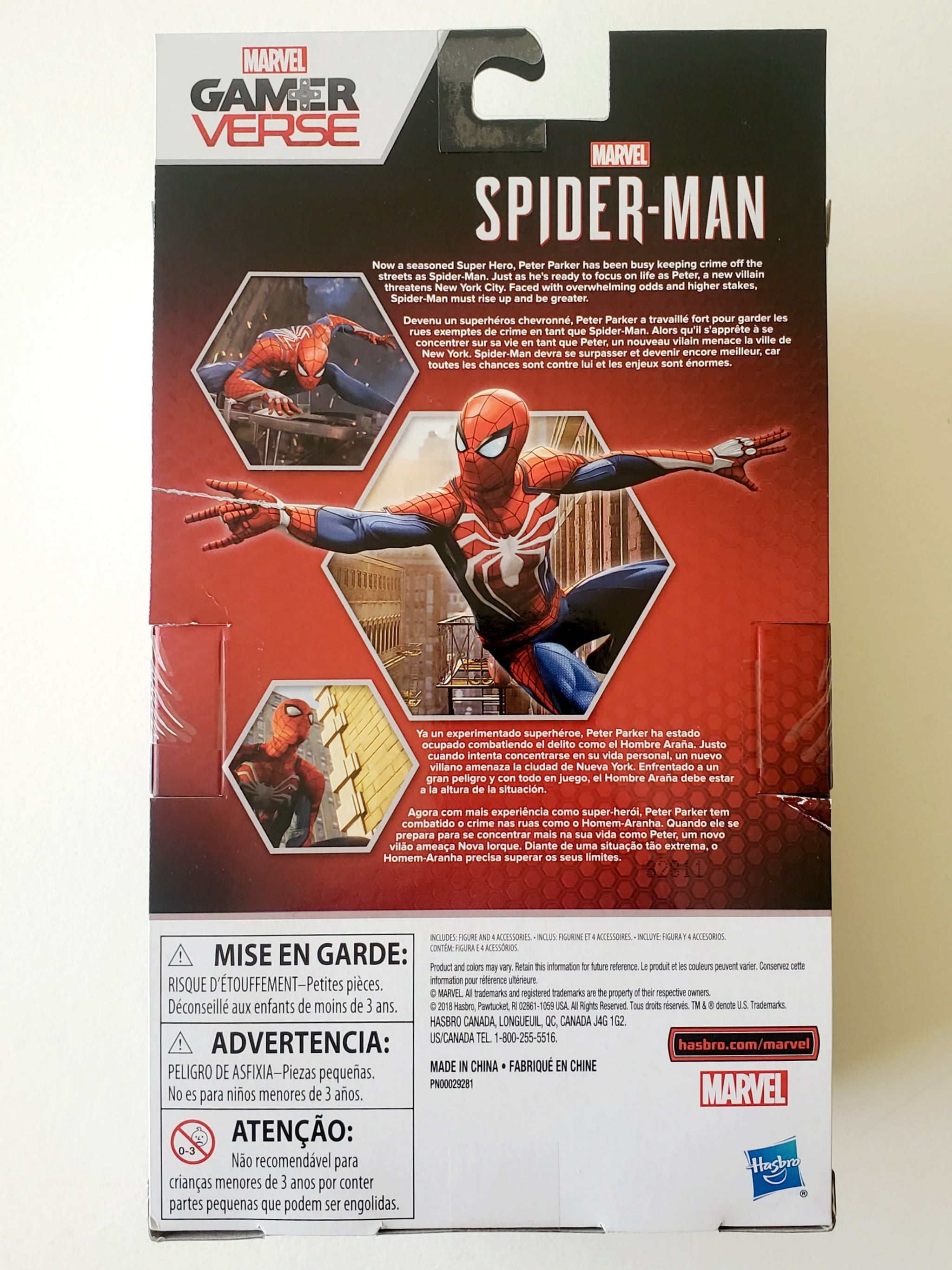 Marvel Legends Exclusive Gamerverse Spider-Man 6-Inch Action Figure ...
